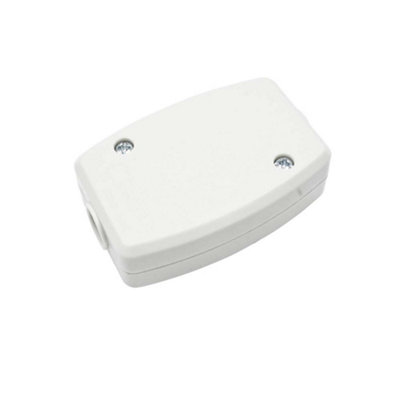 LYVIA ABM13CON 2 Terminal Fixed Connector In-Line Wire Joiner 13A White