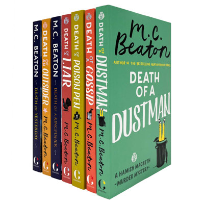 M C Beaton Hamish Macbeth Series Collection 7 Books Set (SERIES 3 ...