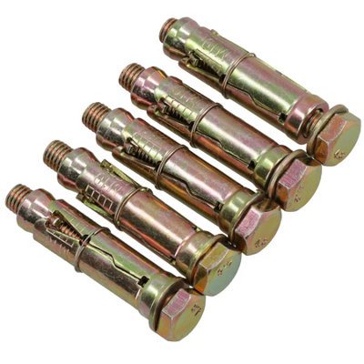 M10 10mm x 70mm Expansion Rawl Bolt for Masonry Sleeve Anchors Fastener ...