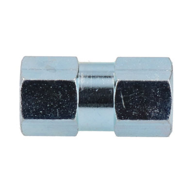 M10 x 1mm Inline Female Brake Pipe Joiner Connector Fitting For 3/16 ...
