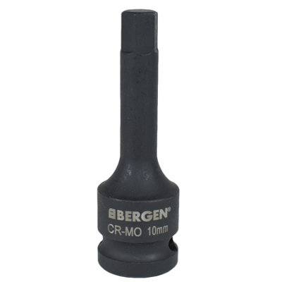 M10 x 78mm 1/2" Drive Extra Long Impact Impacted Allen Hex Key Male ...