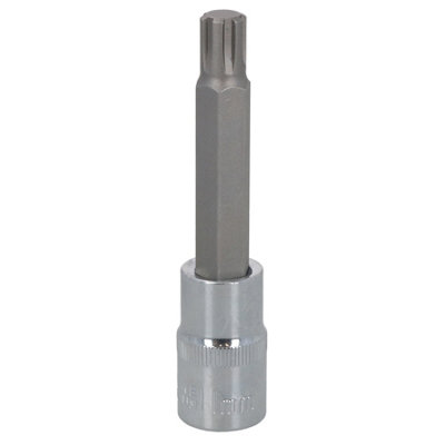 M11 x 100mm 1/2" Drive Extra Long Ribe Bit Socket For Subaru Flywheels