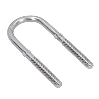 M12 50mm x 140mm U-Bolt / N-Bolt Stainless Steel Marine Grade Boat ...