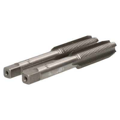 M12 x 1.25mm Metric Tap Set, Tungsten Steel, Taper and Plug Thread ...