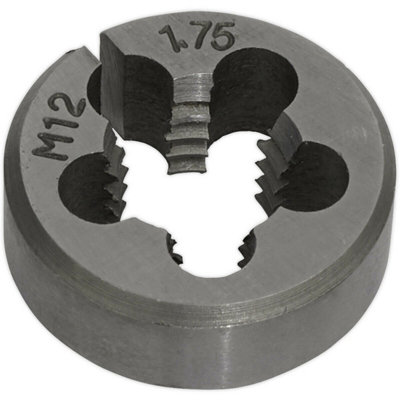 M12 x 1.75mm Metric Split Die - Quality Steel - Bar / Bolt Threading ...