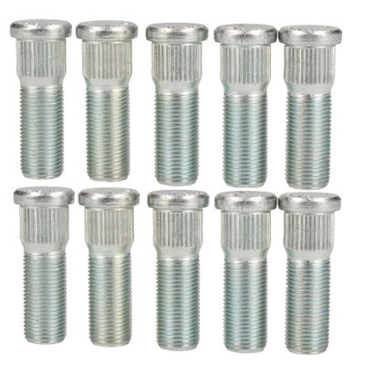 M16 x 1.5 Replacement Wheel Studs for Trailer Suspension Hubs Hub Pack ...