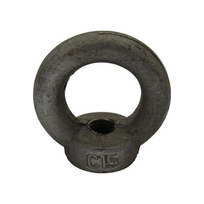 M20 Lifting Eye Nut - 20MM Self Colour Threaded Eyenut DIN582 1.2 Ton