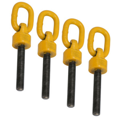 M20 x 120mm Swivel Rotating Lifting Point Eye Bolt With Ring 2.0 Ton ...