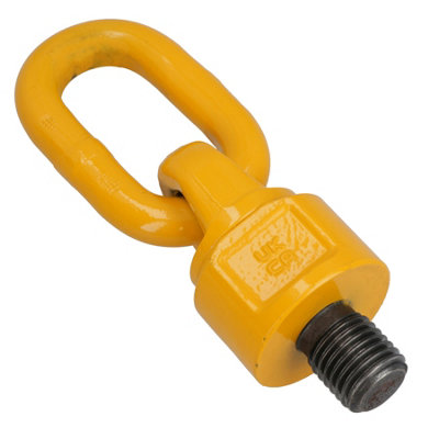 M24 x 40mm Swivel Rotating Lifting Point Eye Bolt With Ring 3.15 Ton ...