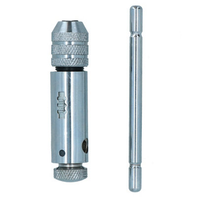 M3-M8 Ratchet Tap Wrench Holder Grip T Bar Handle Reversible