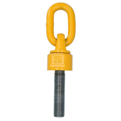 M30 x 120mm Swivel Rotating Lifting Point Eye Bolt With Ring 5.3 Ton ...