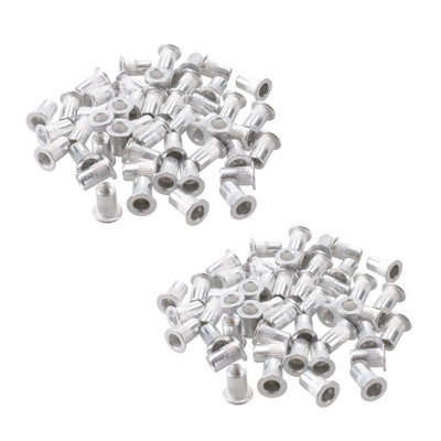 M4 4mm Alu Nut Serts Riveting Nuts Rivet Threaded Inserts Blindnut ...