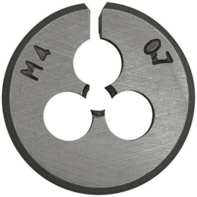 M4 x 0.7mm Metric Split Die - Premium Steel Threading Tool with Storage ...