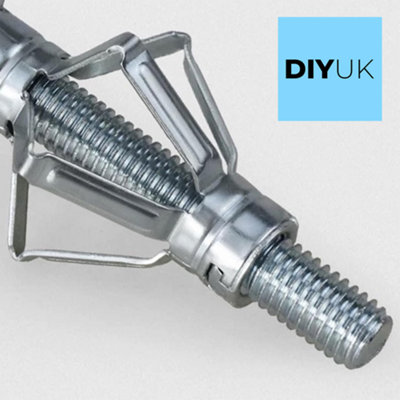 M4 x 32mm Hollow Wall Anchor ( Pack of: 20 ) Plasterboard Fixings ...