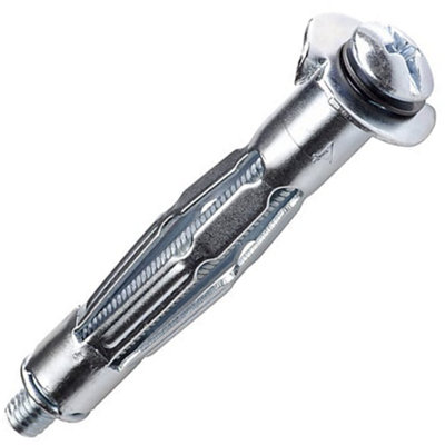 M4 x 47mm Hollow Wall Anchor ( Pack of: 20 ) Plasterboard Fixings ...