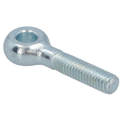 M5 25mm Eye Bolt 2 Pack Zinc Plated Threaded Rings DIN444 Catenary Wire