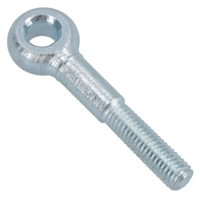 M5 35mm Eye Bolt Single Bolt Zinc Plated Threaded Rings DIN444 Catenary ...