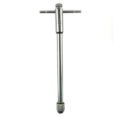 M5-M12 Long Ratchet Tap Wrench 310mm Tap & Die Reversible T Bar Handle