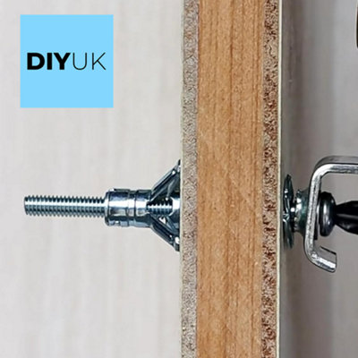 M5 x 37mm Hollow Wall Anchor ( Pack of: 20 ) Plasterboard Fixings ...