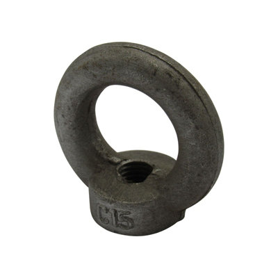 M56 Lifting Eye Nut - 56MM Self Colour Threaded Eyenut DIN582 11.5 Ton