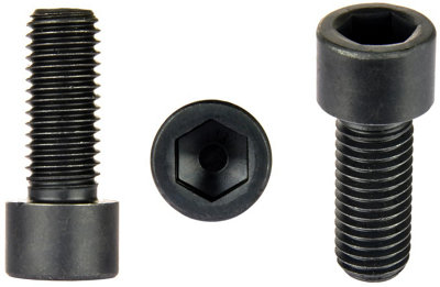 M6 (6mm x 20mm) - Pack of 50 - ISO 4762 - Black Zinc Flake 8.8 Allen ...