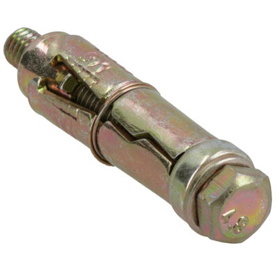 M6 6mm x 50mm Expansion Rawl Bolt for Masonry Sleeve Anchors Fastener 50pk