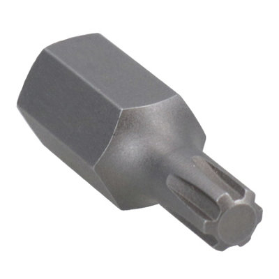 M6 Male Short (30mm) Ribe Bit 5 Pack With 10mm Hex End S2 Steel Bergen