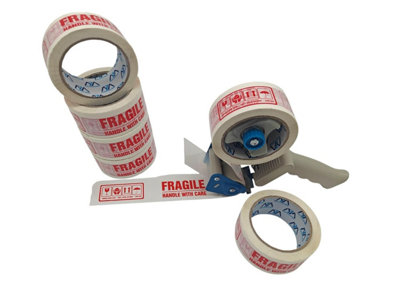 M7 Packaging Heavy Duty Packaging Tape, 48mm x 66m 45 microns, 6 Rolls ...