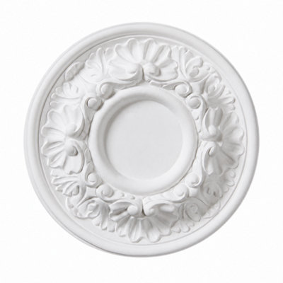 M70 Ceiling Rose - Medallion Lightweight Resin Ornate Decor Classic ...