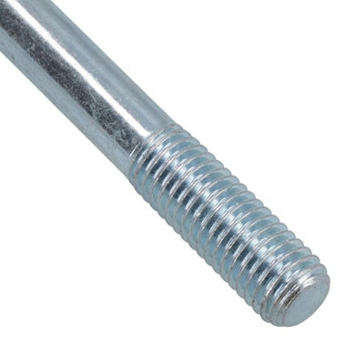 M8 80mm Eye Bolt 2 Pack Zinc Plated Threaded Rings DIN444 Catenary Wire