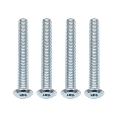 M8 8mm 60mm Long Furniture Connecting Bolts Hex Allen Key Flathead For ...