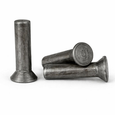M8 (8mm x 35mm) - Pack of 50 - DIN 661 Solid Steel Countersunk Head ...