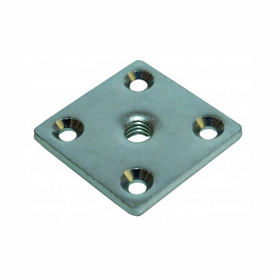 M8 Furniture Fixing Plates Flat Design Ideal to Attach Furniture Feet ...