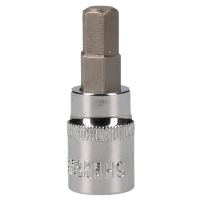 M9 x 55mm 3/8" Drive Hex / Allen Socket Bergen AU652 | DIY at B&Q