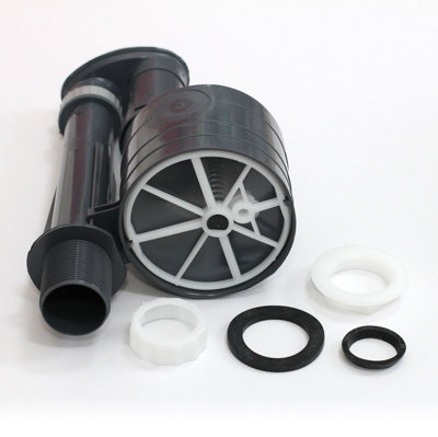 Macdee Metro Round Cistern Siphon 8 inch DSY7225 CME WRAS Approved DIY Fit