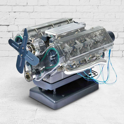 Machine Works Build Your Own V8 Engine Interactive Model Kit