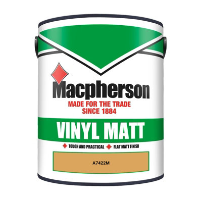 Macpherson Trade Walls & Ceilings Vinyl Matt Emulsion Paint (A7422M) 5L