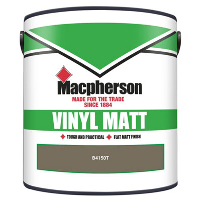 Macpherson Trade Walls & Ceilings Vinyl Matt Emulsion Paint (B4150T) 2.5L