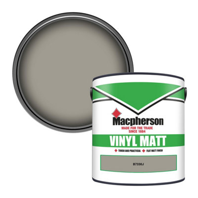 Macpherson Trade Walls & Ceilings Vinyl Matt Emulsion Paint (B7330J) 2.5L