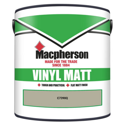 Macpherson Trade Walls & Ceilings Vinyl Matt Emulsion Paint (C7390Q) 2.5L