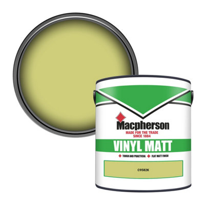 Macpherson Trade Walls & Ceilings Vinyl Matt Emulsion Paint (C9582K) 2.5L
