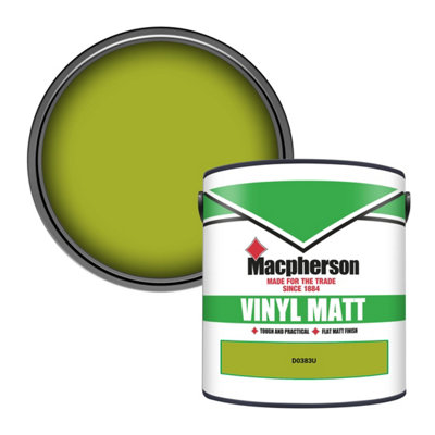 Macpherson Trade Walls & Ceilings Vinyl Matt Emulsion Paint (D0383U) 2.5L