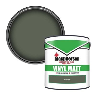 Macpherson Trade Walls & Ceilings Vinyl Matt Emulsion Paint (E3110W) 2.5L
