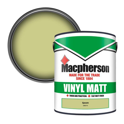 Macpherson Trade Walls & Ceilings Vinyl Matt Emulsion Paint Epsom ...