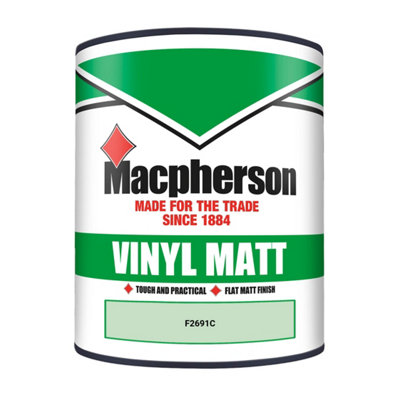 MACPHERSON TRADE WALLS & CEILINGS VINYL MATT EMULSION PAINT (F2691C) 1L