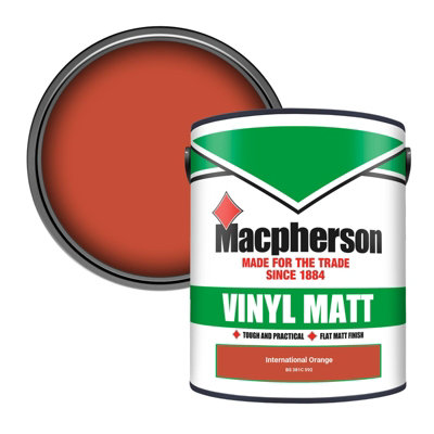 Macpherson Trade Walls & Ceilings Vinyl Matt Emulsion Paint ...