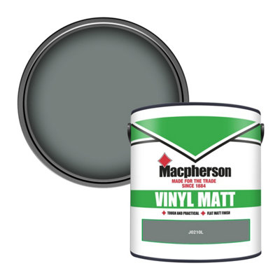 Macpherson Trade Walls & Ceilings Vinyl Matt Emulsion Paint (J0210L) 2.5L