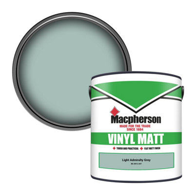 Macpherson Trade Walls & Ceilings Vinyl Matt Emulsion Paint Light ...