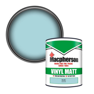 Macpherson Trade Walls & Ceilings Vinyl Matt Emulsion Paint Nordic BS ...
