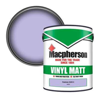 Macpherson Trade Walls & Ceilings Vinyl Matt Emulsion Paint Pantone ...